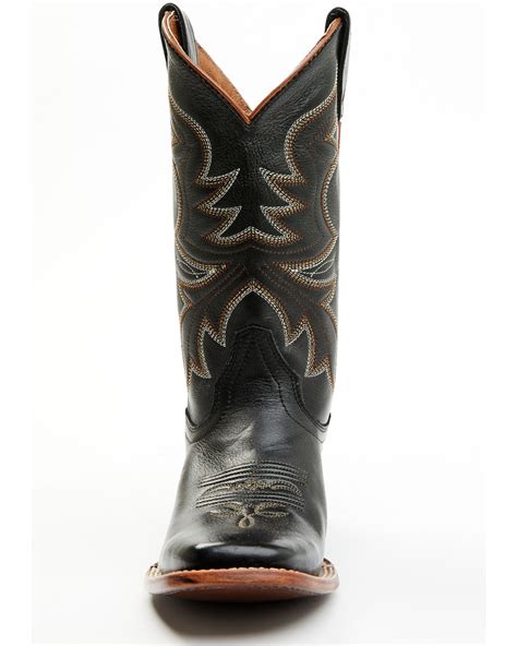 Shyanne Womens Mae Western Boots Broad Square Toe Black