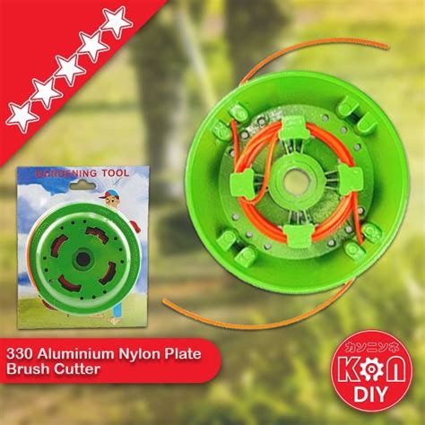 Heavy Duty Aluminium Brush Cutter Nylon Plate Cutter Grass Cutting Disc