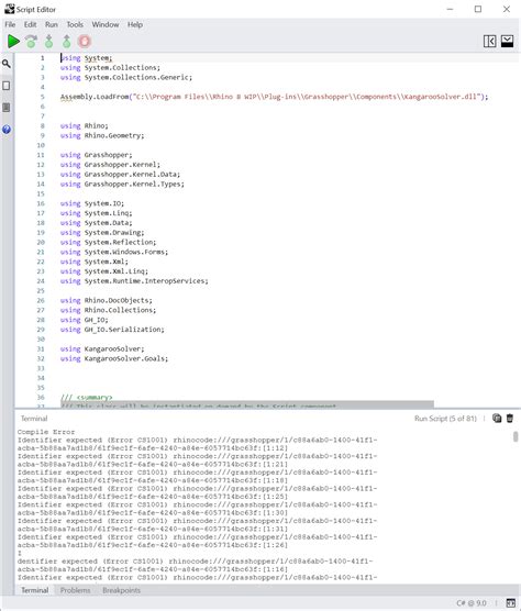 How To Manage Assemblies In New C Editor Serengeti Rhino WIP McNeel Forum