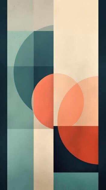 Premium Ai Image Minimalist Abstract Artwork With Clean Lines And