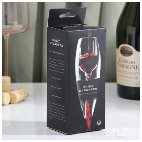 Купить Аэратор для вина Magic Decanter Deluxe оптом в Москве со склада ...