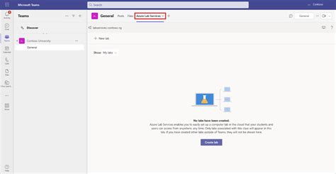 教學課程 在 Teams 或 Canvas 中建立實驗室 Azure Lab Services Microsoft Learn