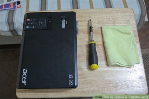 How To Replace A Projector Lamp Steps With Pictures WikiHow