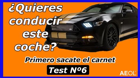 Repaso Test 6 Aeol Teórica Permiso B Youtube