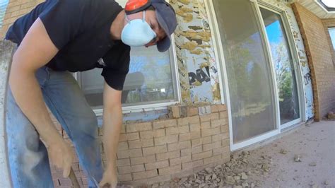 Demo Day Brick Removal Start Of Porch Enclosure Project YouTube