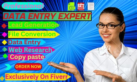do precise data input copy paste work data collection and web scraping by faridulkabir fiverr