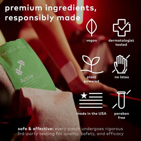 The Good Patch Active Plant Based Wellness Patch Ulta Beauty