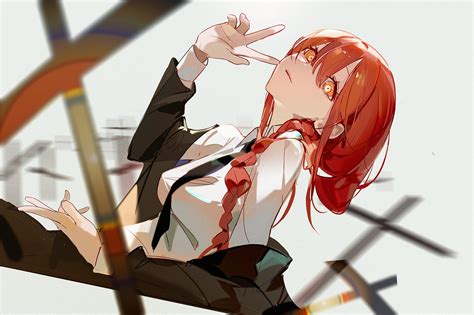 Makima Chainsaw Man Image By Litchi Zerochan Anime Image Board