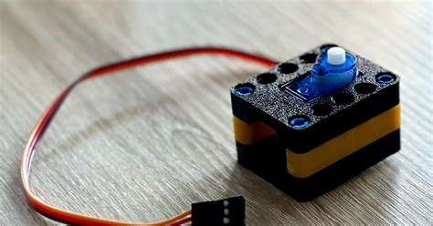 Brick Servo Sg90 Holder By 3dmar Download Free Stl Model