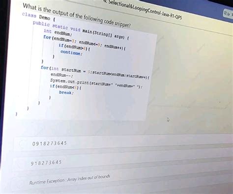 Selectional Looping Control Java R QPS StudyX