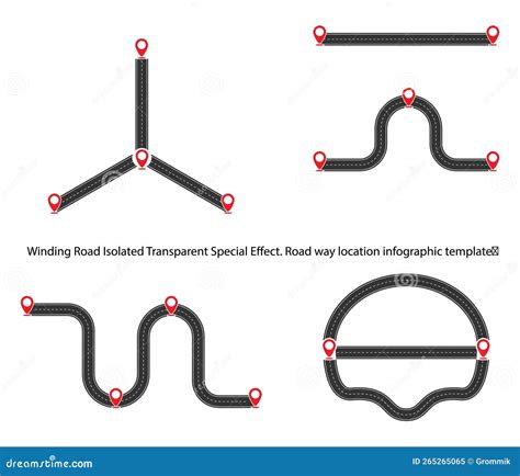 A Road With A Starting Intermediate And Ending Points An Element Of A