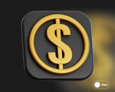 Premium Psd Dollar Sign 3d Illustration