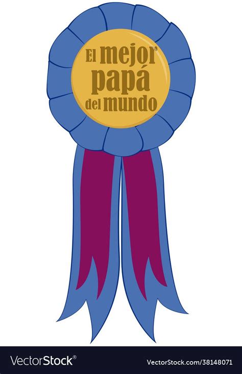 El Mejor Pap Del Mundo Vector Image On VectorStock Vector Images