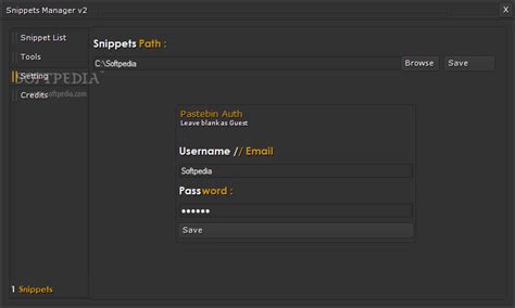 Windows Snippet Manager Heresup