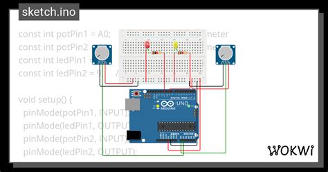 Animasi Led 13 Wokwi Esp32 Stm32 Arduino Simulator