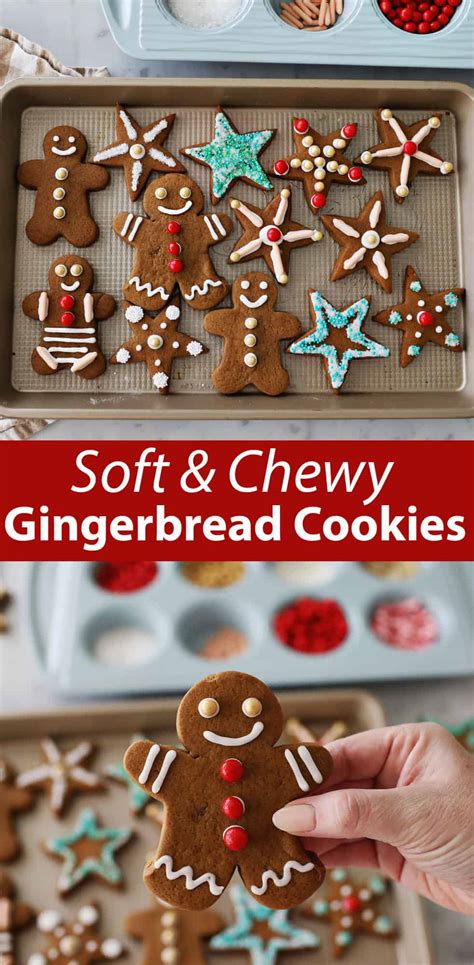 Soft And Chewy Gingerbread Cookies A Beautiful Mess