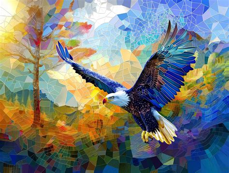 Mosaic Eagle By Lowthunders On Deviantart