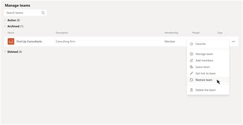How To Archive Or Restore A Team In Microsoft Teams