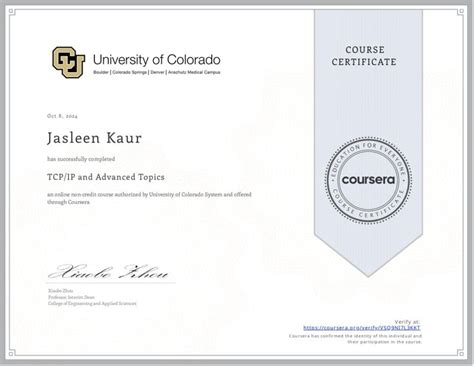 Jasleen Kaur On Linkedin Networking Tcpip Coursera