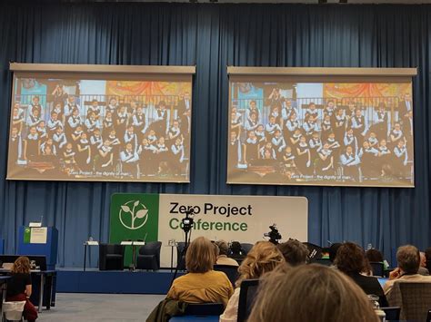 Erika Zero Project 2025 に来ております。国連ウィーン事務局で開かれる障害者権利条約の考えを広げる国際会議には今年も