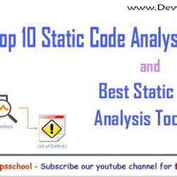 Lst Of Static Code Analysis Tools Archives DevOpsSchool