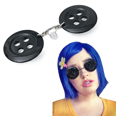 Coraline Costume Button Eyes