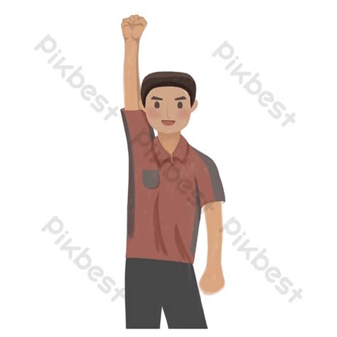 Disenyo Ng Character Na Imahe Ng Cartoon Boy Na Iginuhit Ng Kamay Imahe Ng PNG PSD Libreng