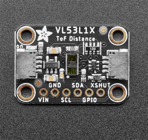 Adafruit Vl53l1x Time Of Flight Distance Sensor Stelltron