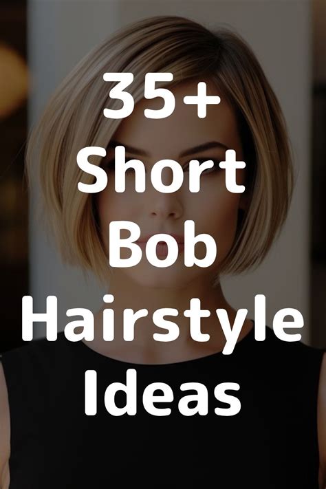 94 Best Short Bob Hairstyles Ideas In 2025 Short Bob Hairstyles Bob Hairstyles Bobs Haircuts