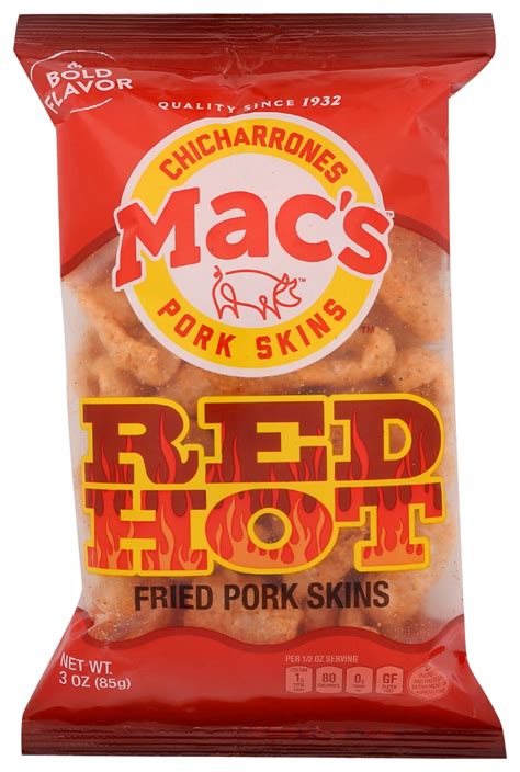 Macs Chicharrones Bbq Flavored Crispy Fried Pork Skins Oz 41 Off