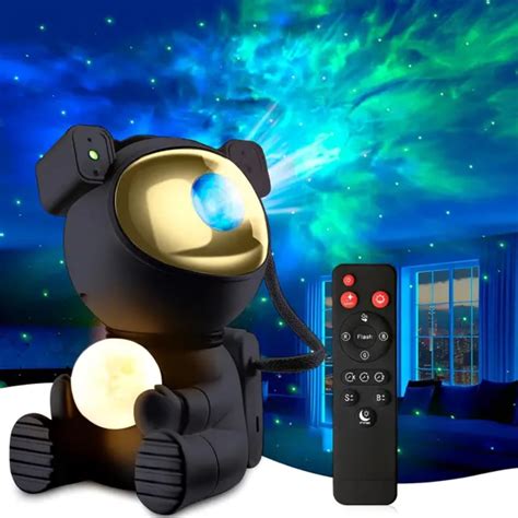 Xaocenh Astronaut Projector Star Nebula Projector Night Light With 8