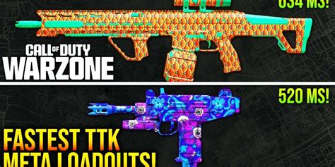 Whosimmortal Warzone Top 5 Best Ttk Meta Loadouts After Update