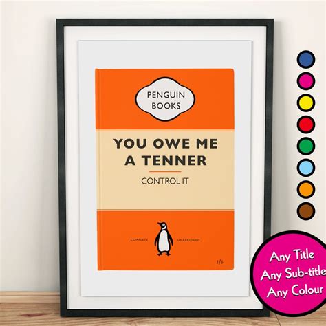 Penguin Classics Poster Etsy