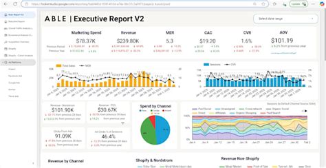 Create Google Data Studio Or Looker Studio Dashboard From Gsheet Ga4