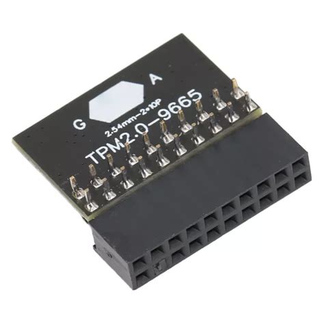 Tpm 2 0 Encryption Security Module 20pin 2 10p Standalone Crypto