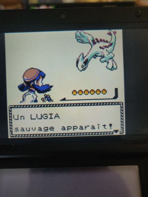 Gen2 Shiny Lugia In Pokemon Crystal After 4005 Sr Rshinypokemon
