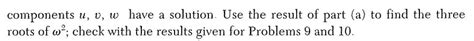 Solved Determinantal Approach It Is Known That An