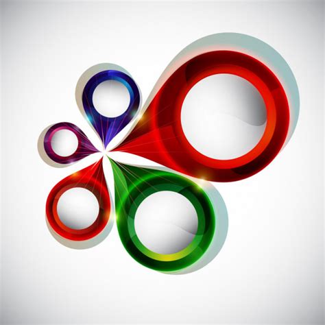 Colorful Vector Geometric Shapes Stock Vector Image By ©theromb 9077369