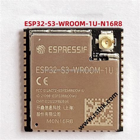 Original Esp32 S3 Esp32 S3 Wroom 1u N16r8 Wifi Blueteeth Ultra Low