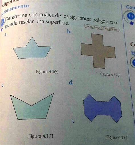 SOLVED Determina Con Cuales De Los Siguientes Poligonos Se Puede