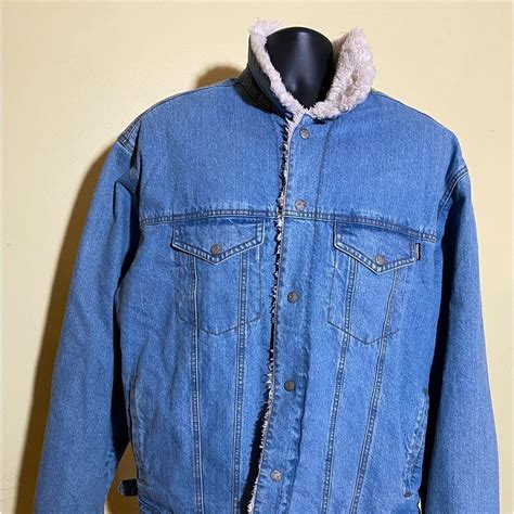 Chubbies The Axle Trucker Jacket Sherpa Lined Snap De Gem