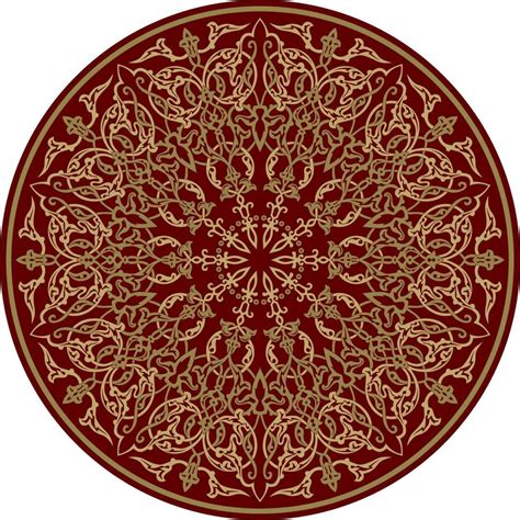 Red Turkish Pattern