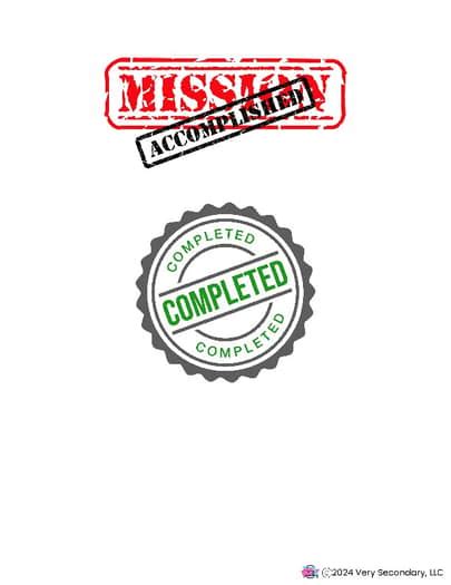 Mission Possible Ela Writing Assignment No Prep All Grade Levels