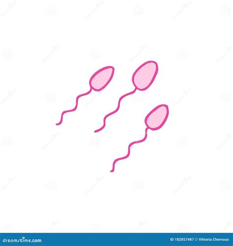 Sperm Doodle Icon Stock Illustration Illustration Of Collection