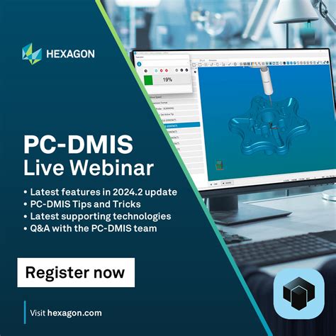 Register Now For The Pc Dmis 20242 Update Webinar Pc Dmis News Pc