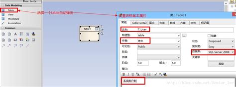 ea强大的画图工具 设计数据库表格 ea 插入表格 csdn博客