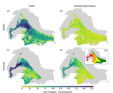 Mean Ensemble Net Irrigation Estimates Left Panel And Ensemble Download Scientific Diagram