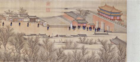 满清的 国俗”，乾隆皇帝喜爱的冰上运动，都在这画中 知乎