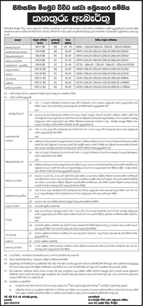 Multi Purpose Co Operative Society Vacancies 2023 30 Job Posts Qualification Form 8 Pass To