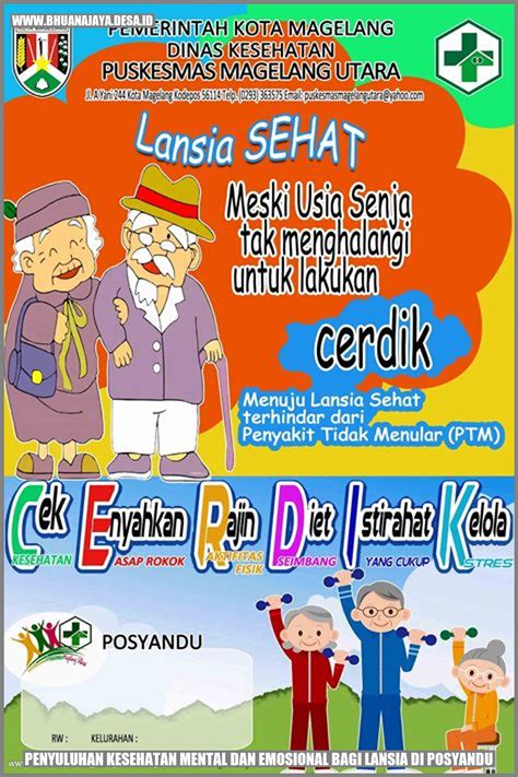 Penyuluhan Kesehatan Mental Dan Emosional Bagi Lansia Di Posyandu